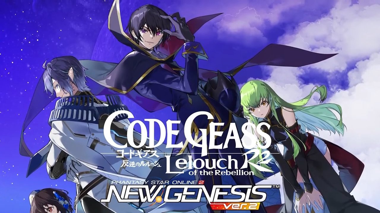 Phantasy Star Online 2 New Genesis Announces Collaboration Event With Code Geass Lelouch Of